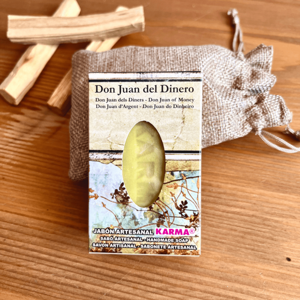 Jabón Don Juan del Dinero - Ritualizado - Mensaje de tus Guías